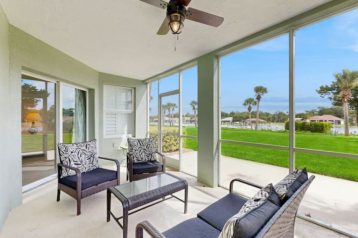 3br/condo/ground Floor, Patio, Pool And Hot Tub - Palm Coast, FL