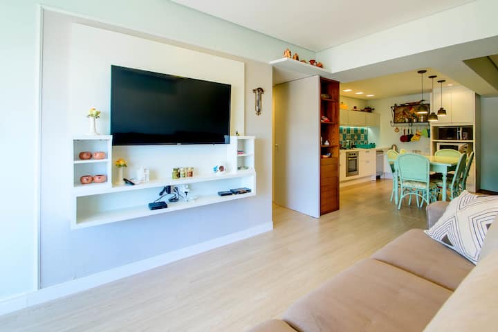 Apto Decorado Vista Mar Jurerê Pd2633 - Florianópolis