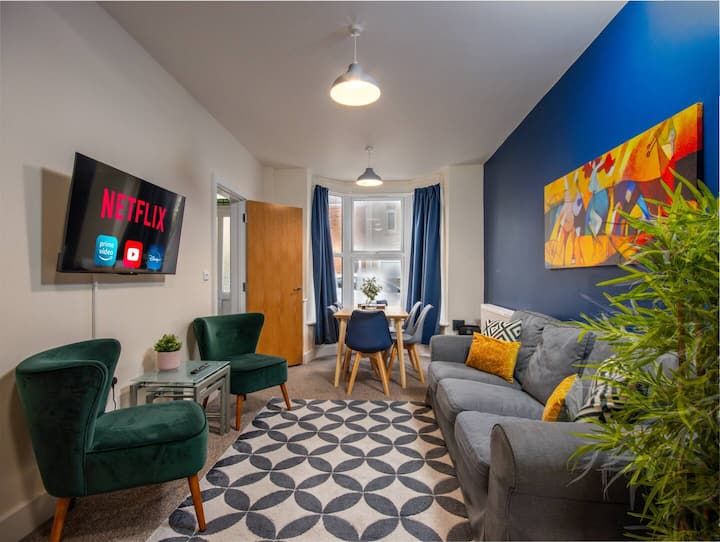 Close To City Centre,free Parking, 500mbps Wifi - Southampton