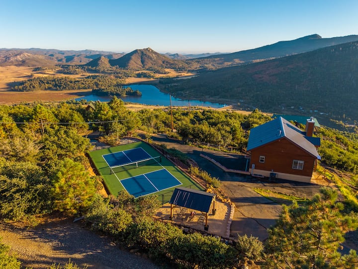Wild Moon Ranch With Pickleball, Cedar Tub, Views - Cuyamaca Rancho State Park, Julian
