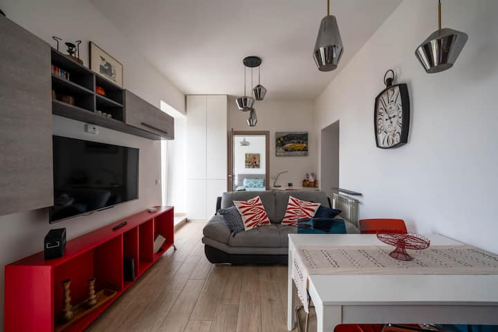 Al Belvedere A Cozy With Hills And Village View - Colonna