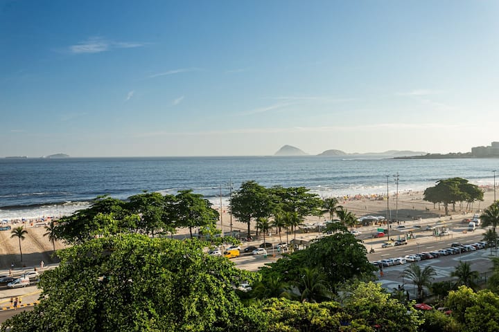 Smart Copacabana - 5 Guests, Sea View, Privacy - Rio de Janeiro