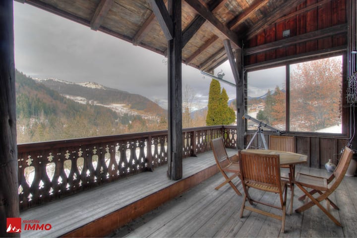 Family Escape In The Snowy Alps - Les Gets