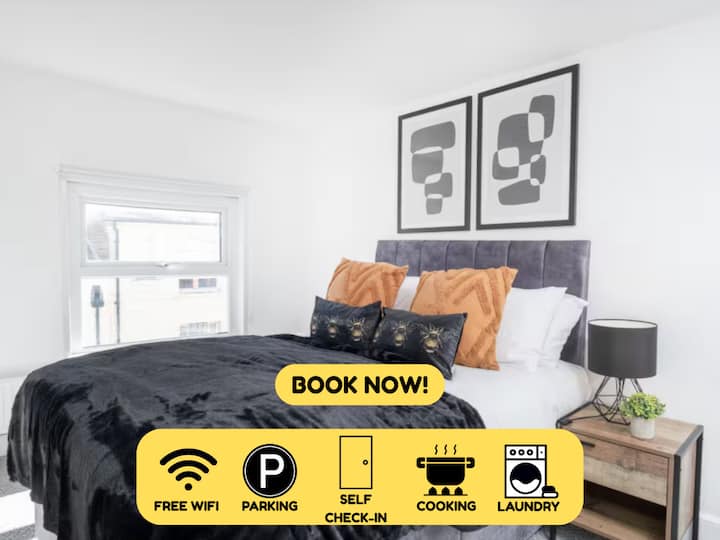 Gloucester Street Nest - 3br Flat For 6 Guests - Painswick