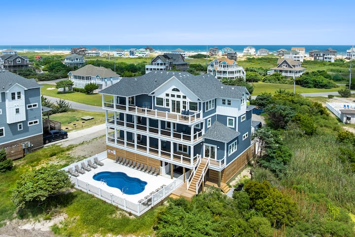 Livin' The Dream: Soundfront | Pool | Hot Tub - Rodanthe, NC