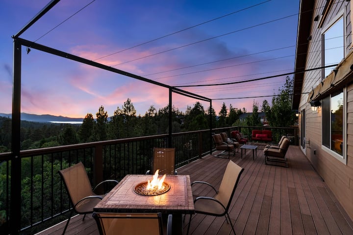 Gorgeous Views! 4 Br Lux Home! Hot Tub! Gameroom! - Big Bear Lake, CA
