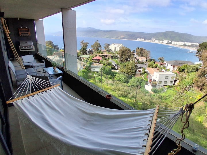 Excelente Vista A La Bahía De Papudo - Zapallar