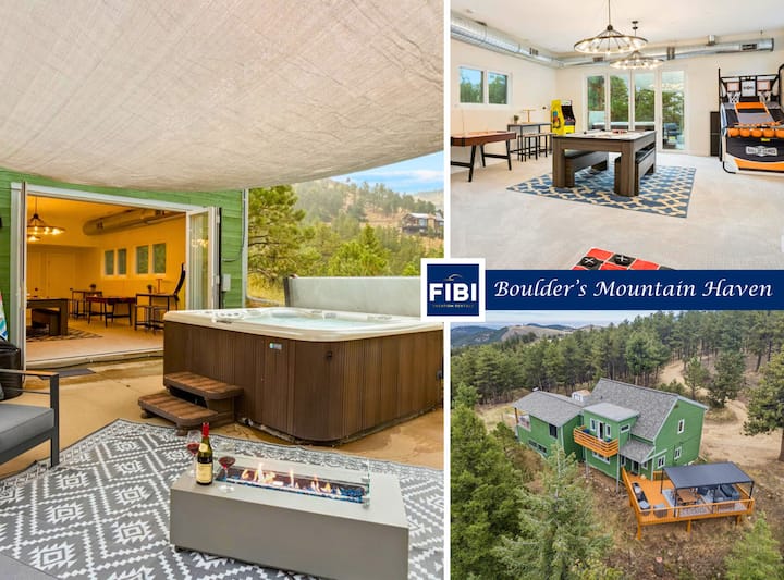 Mountain Haven: Zipline, Hot Tub & Mountain Views - Nederland, CO