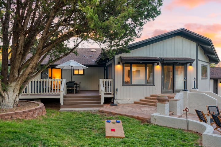Hot Tub, Sauna & Red Rock Views Near Sedona Trails - Sedona, AZ