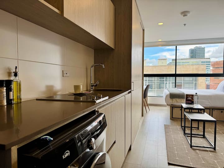 W* |  Cozy Loft W/ Perfect View In Santa Barbara - La Calera, Colombia