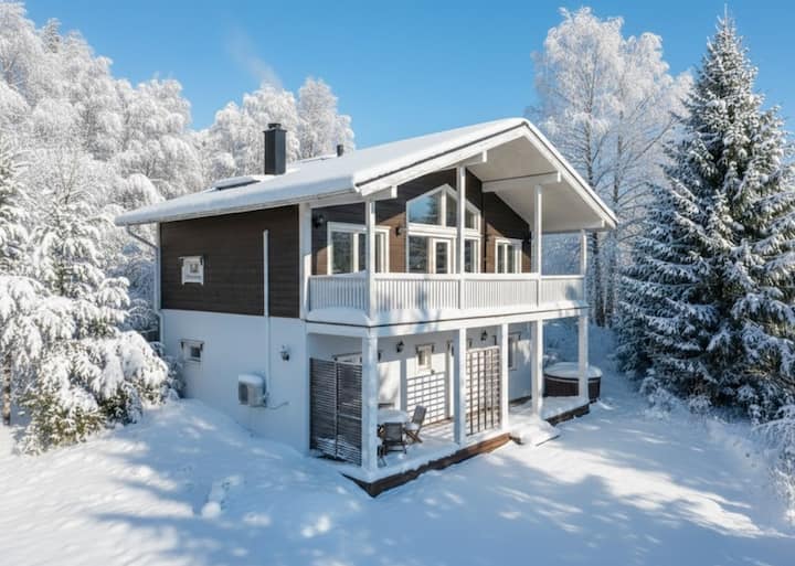 Karkutahko Villas | Spacious 3br Cabin With Sauna - Kuopio