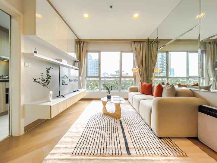 Elegant Stay Near Iconsiam︱wifi︱bts Wongwian Yai - Thaïlande