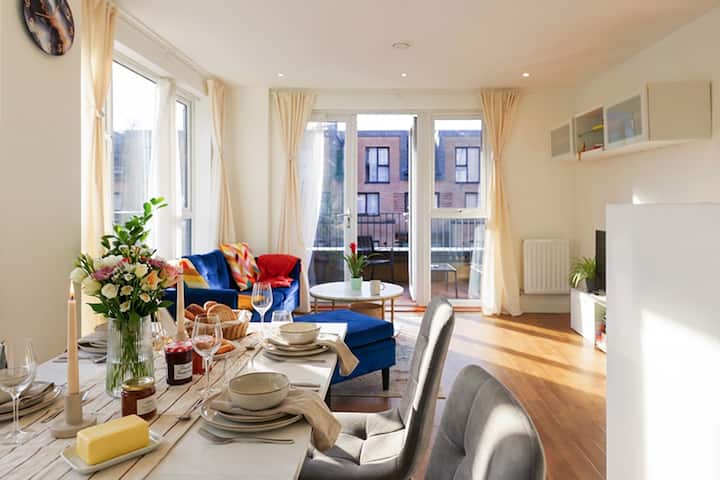 Appartement-moderne-sdb Privée Avec Baignoire-balc - Brentford