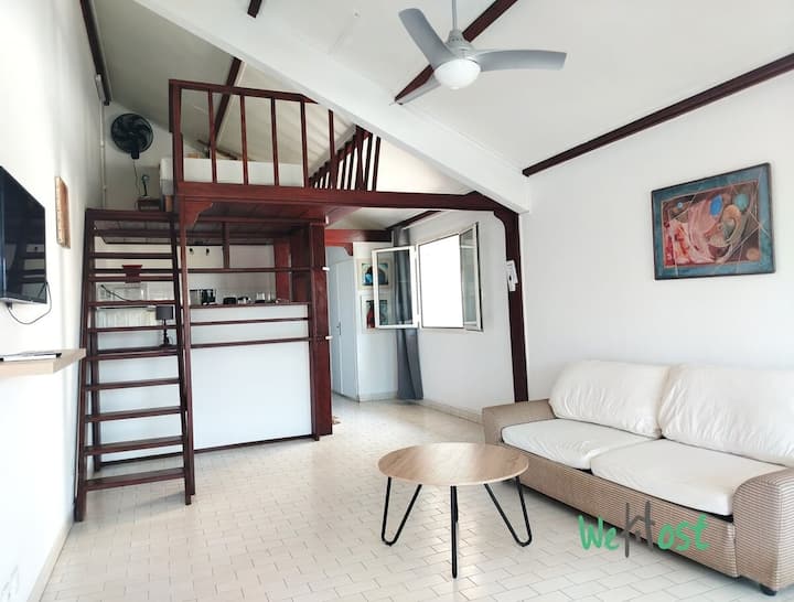 "Lagon Bleu" Duplex Lumineux à St Gilles Les Bains - Saint-Gilles les Bains