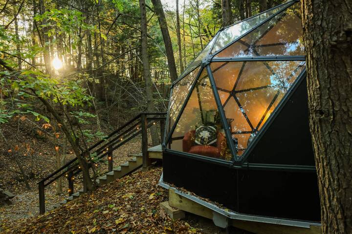 Cozy, Secluded Geodesic Dome - 28 - Freeport, ME