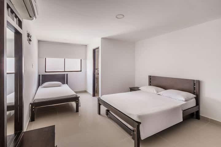 Apartment In El Rodadero For 6 People - Santa Marta