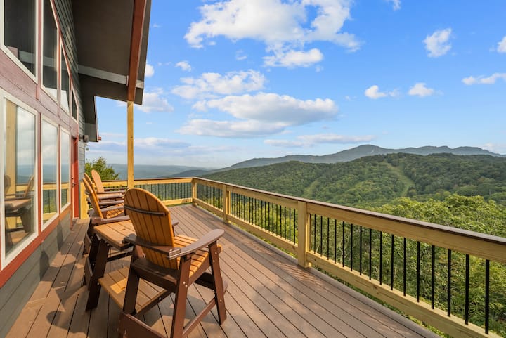 Mountain Home-exquisite Views-deerwood Retreat - Banner Elk