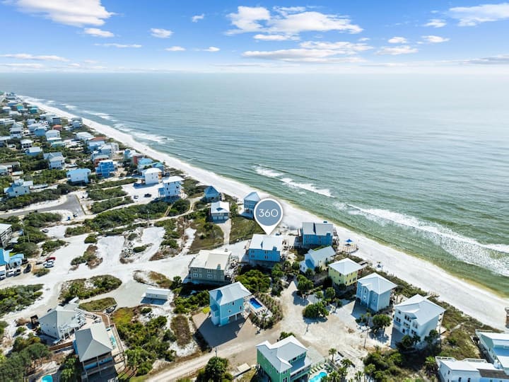 Ellie's Sealargo - Chic Condo! Beach Views! - Cape San Blas, FL