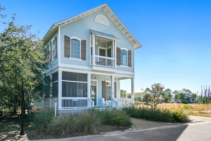 Sugar Magnolia - In A Gated Community With Pool - Cape San Blas, FL