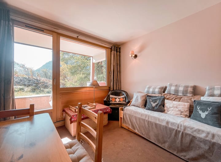 Charmant Appartement 2 Pièces 6 Personnes Au Calm - Bonneval-sur-Arc