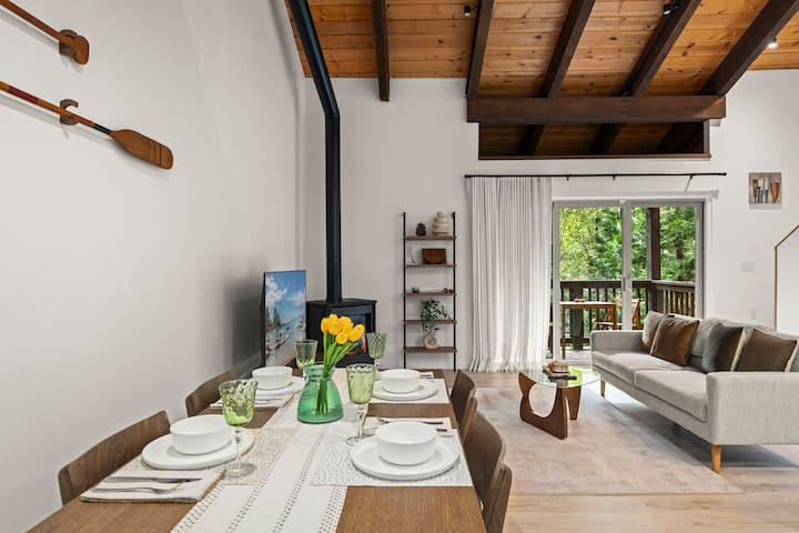 Modern Loft | King Bed, Office, Near Ski Resorts - Tahoe City, CA