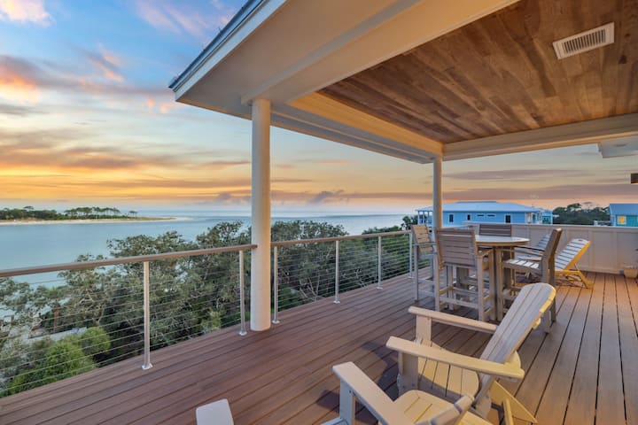 Island Views -Beach Views! Private Saltwater Pool! - Indian Pass, FL