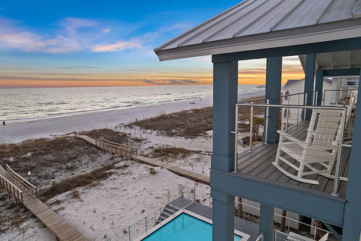 Sunbeam-gulf Views! Private Pool! Elevator! Grill! - Mexico Beach, FL