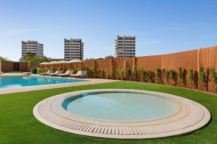 Twin/double Seaview | Wyndham Alvor | Ocean - アルヴォル