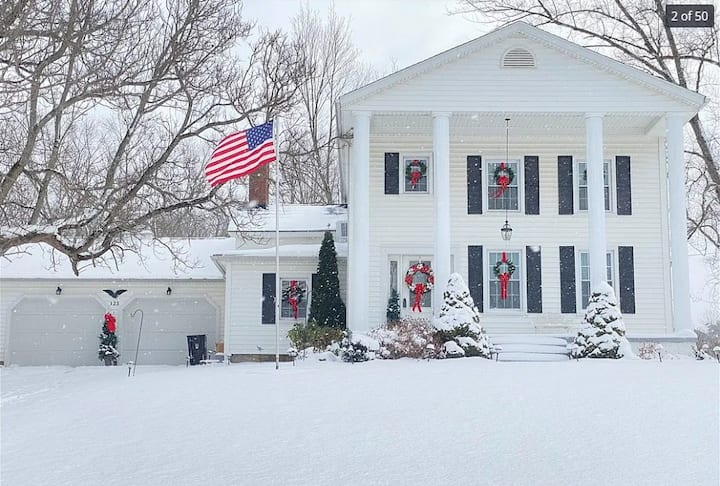 Pa Country Colonial (1870 Historic On 5 Acres) - Jamestown, PA