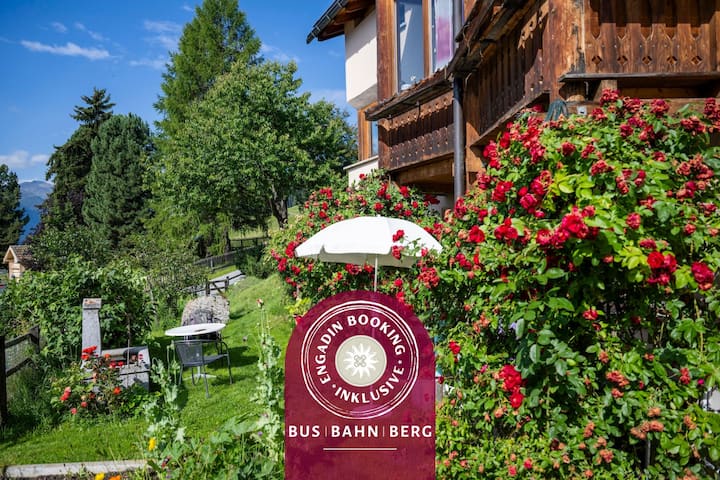 Chasa Ulrica: Quiet 1.5-room Apartment In Ftan Wit - Tarasp