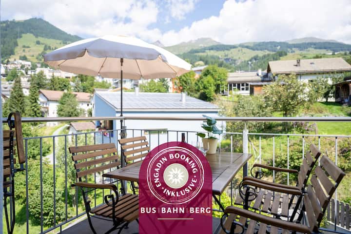 Chasa Porta 19: Practical And Cozy 4.5-room Apartm - Scuol