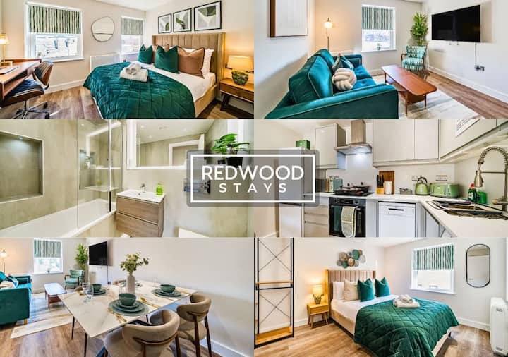 Brand New Premium | Town Center | Free Fast Wifi - Farnham