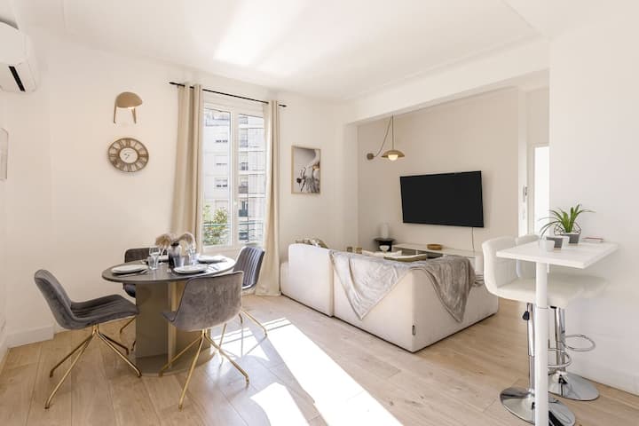 Astéria : Charmant, Confortable, Clim, 15min - Le Cannet