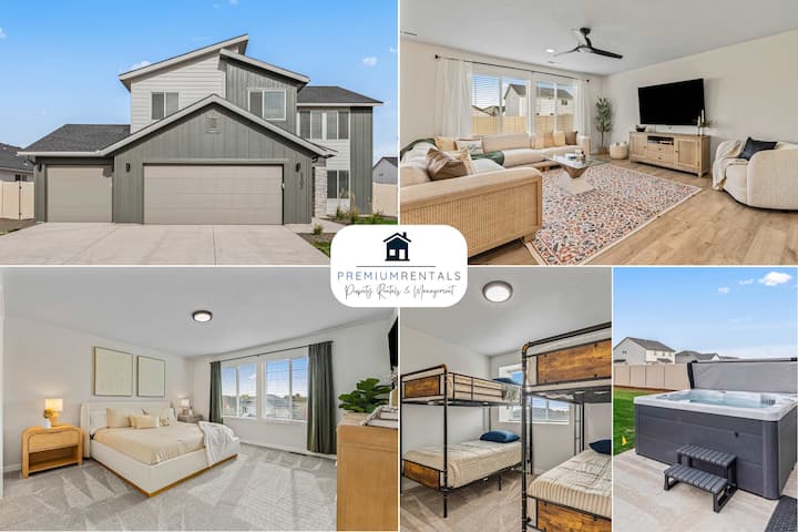 Spacious 6br Sleeps 22 With Playground, Basketball - Nampa, ID