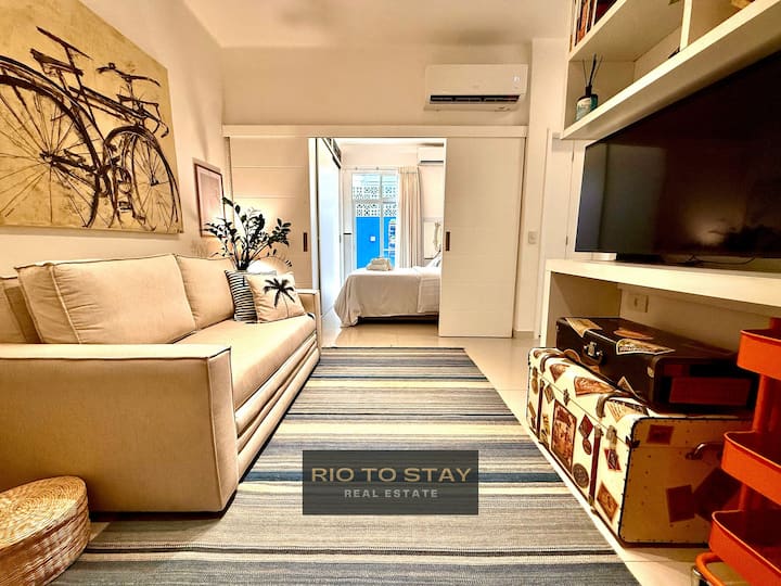 Charmoso Com Terraço Próximo à Praia Do Leblon! - Rio de Janeiro