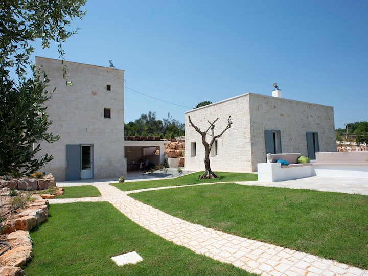 Maison-tour à Pouilles Avec Piscine - Fasano
