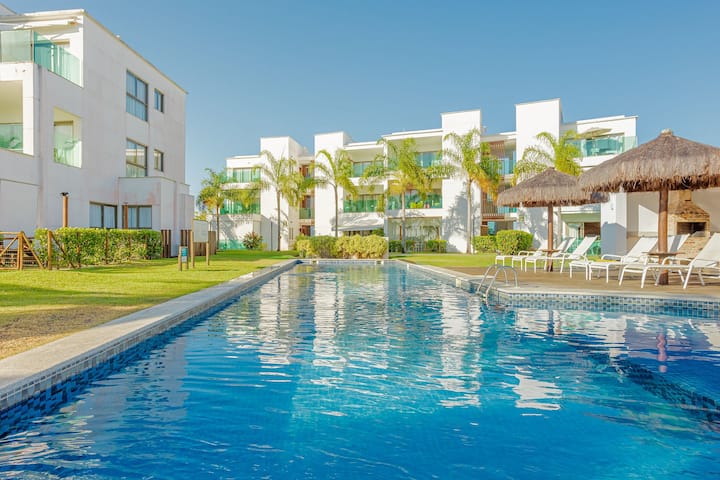 Pf116 Lindo Apartamento -Condomínio Mediterrâneo I - Brazil