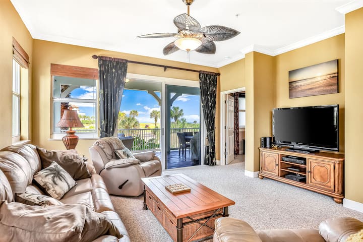 Coastal 3br Oceanfront 2nd-floor | Balcony - Palm Coast