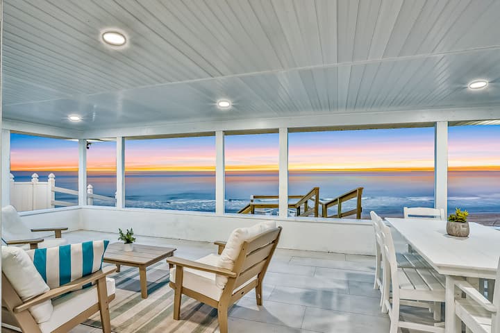 New Listing 3br Oceanfront | Deck - Flagler Beach, FL