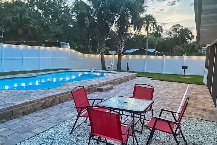 Welcoming 4br With Private Pool, Dog-friendly - St. Augustine, FL