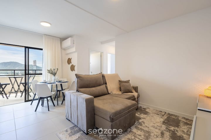 2br Ap W/balcony, Barbecue, And Sea View - Skl1204 - Penha
