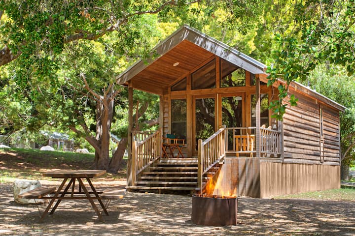 King Cabin | Fireplace | No Hidden Fees - Refugio State Beach, Goleta