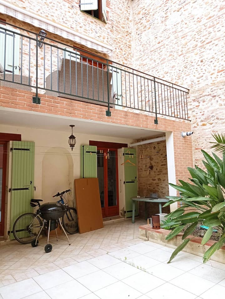 Maison 4 Chambres, Climatisée, Terrasse, Garage Ca - Saint-Cyprien Plage