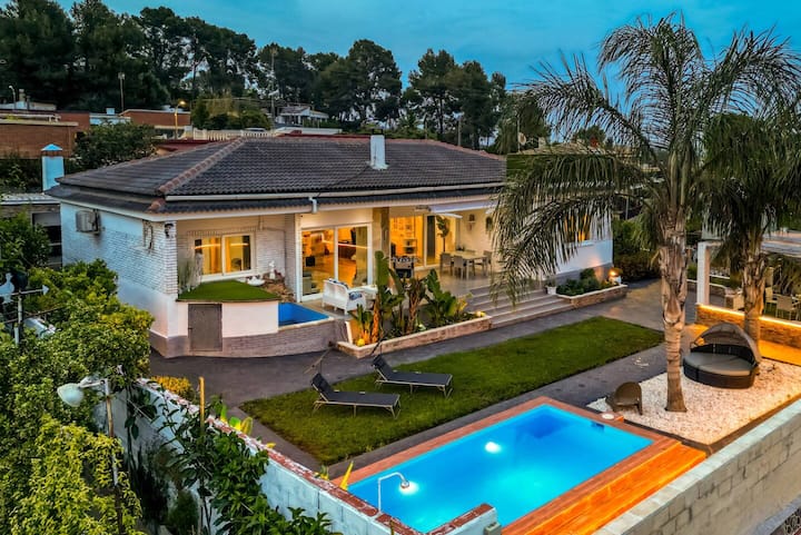 Spanish Villa | Pool&bbq | Garden | Exclusive - Cheste