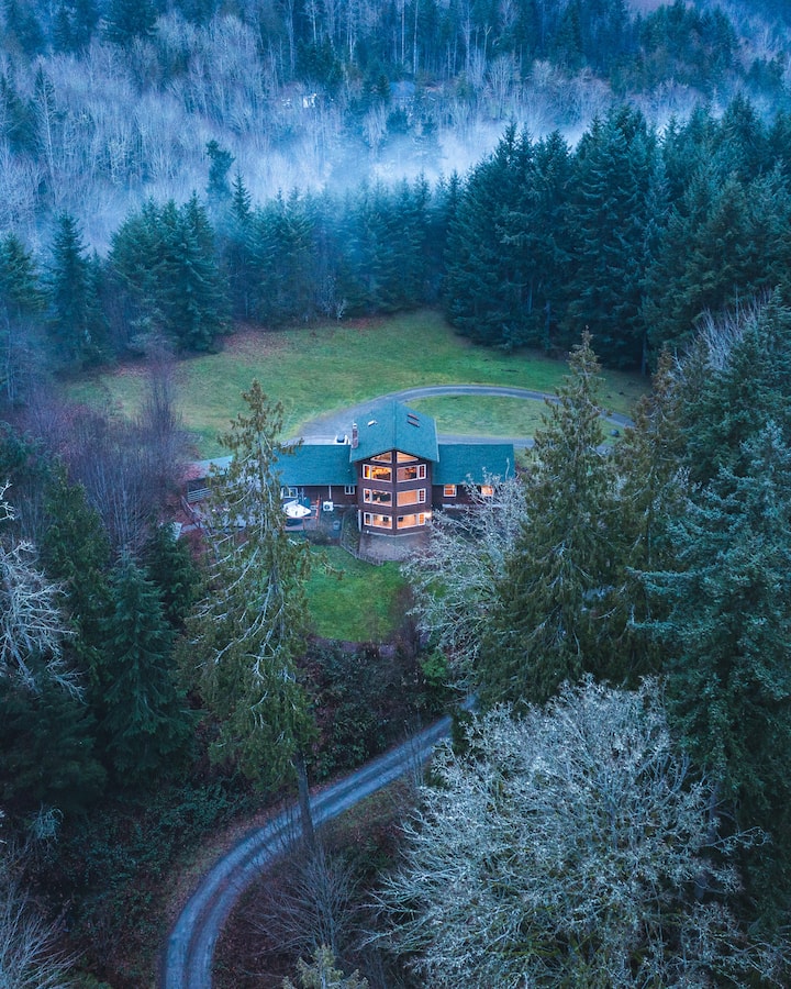 Private 5 Acre Cabin|hottub+gameroom By Olympicnp - Port Angeles, Washington