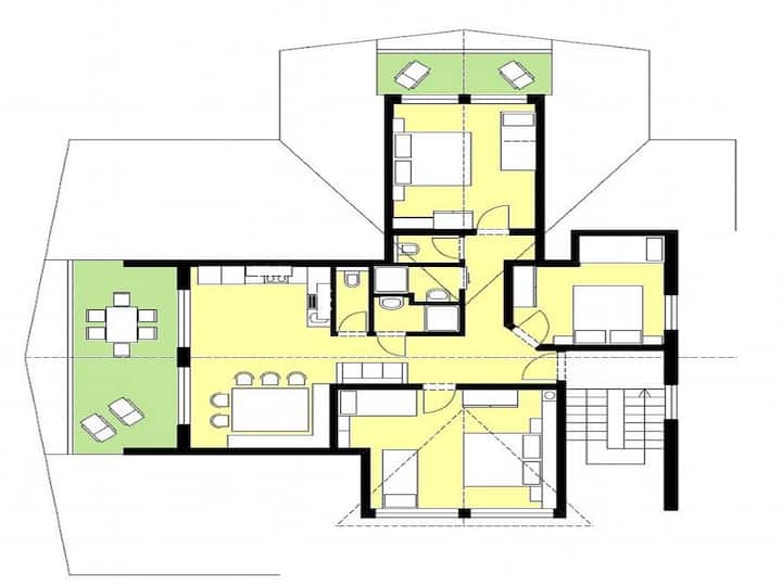 Apartment Edelweiss I - Partenen