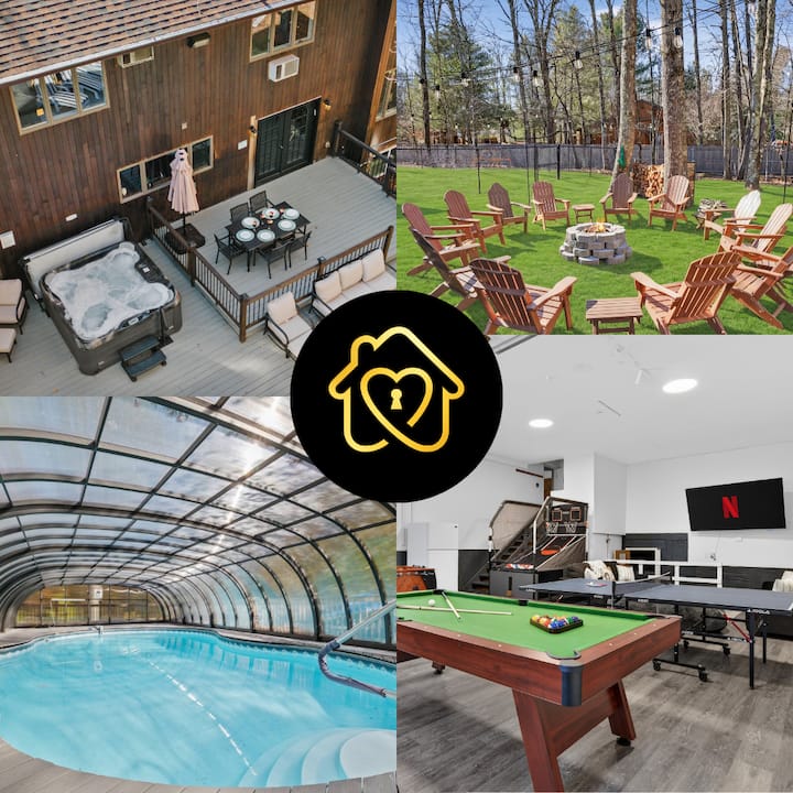 Indoor Heated Pool/hottub/gameroom/pets - Resorts World Catskills