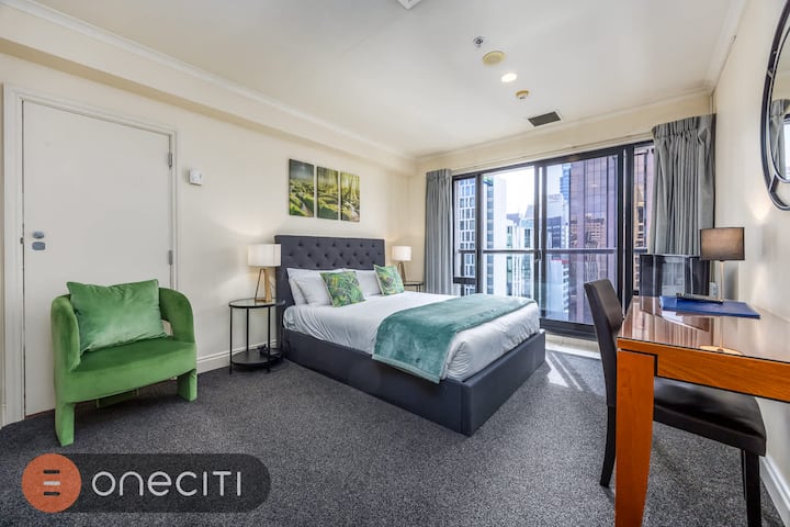 Queen Street City View Studio With Ac, Pool N Gym - Auckland