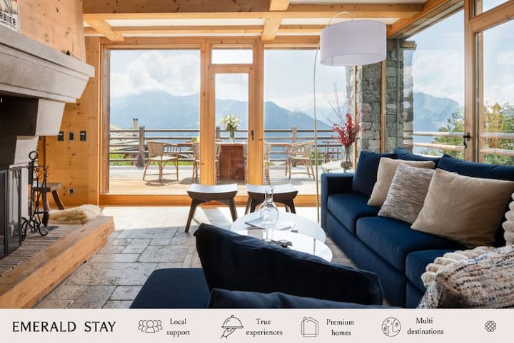 Jenna - Chalet Avec Hammam Privé à Verbier - Verbier