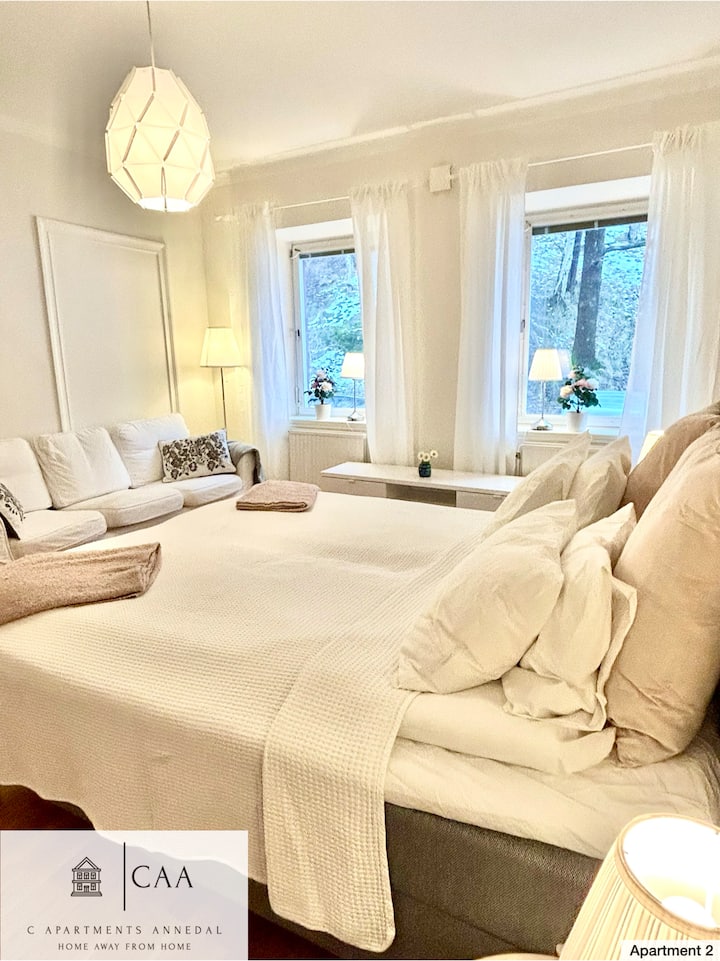 Apartment 2 – Calm Room Facing Forest - Göteborg